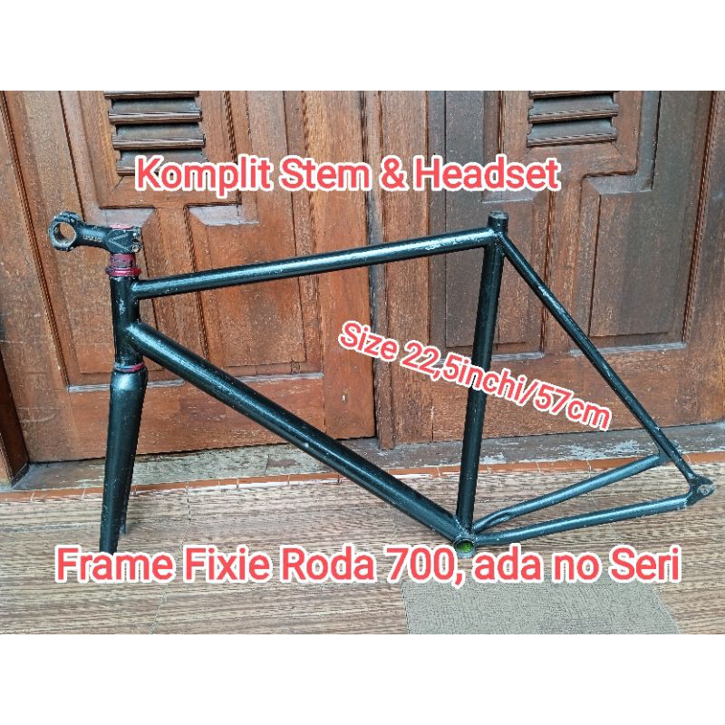 Jual Frame Sepeda Fixie Roda 700, Ada No Seri | Shopee Indonesia