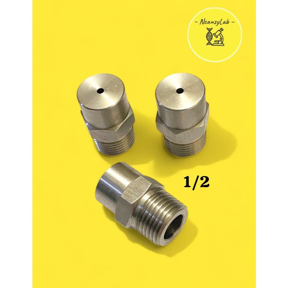 Jual Nozzle Spray Cone 1/2 Full Solid Cone SS304 | Shopee Indonesia