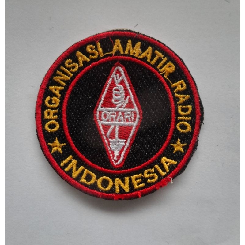 Jual bordir logo orari dasar hitam , bagde orari , logo ormas | Shopee ...