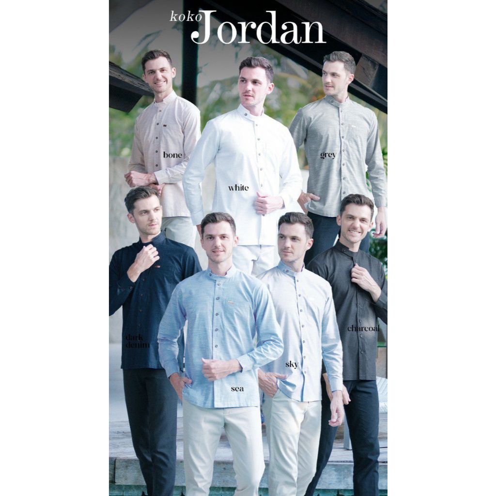 Jual KOKO JORDAN LENGAN PANJANG by Aden Hijab (Readystock) | Shopee ...