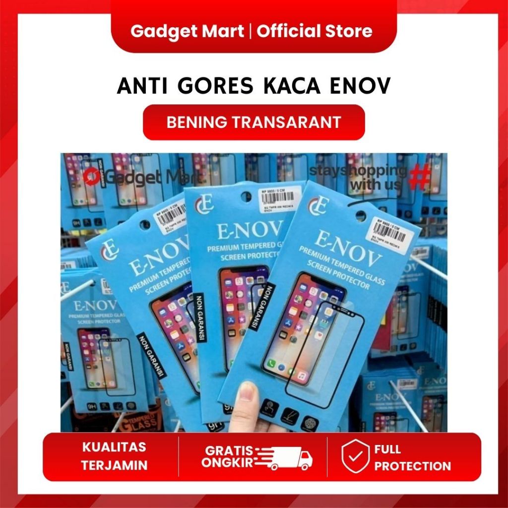 Jual Tempered Glass ENOV Infinix Note 11/12/12i/12 Pro/Note 30/30i/30 ...