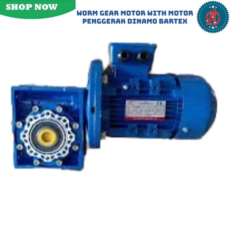 Jual Worm Gear Motor NMRV 050 Ratio 1 : 7,5 - 50 Merk Orsatti C / With ...