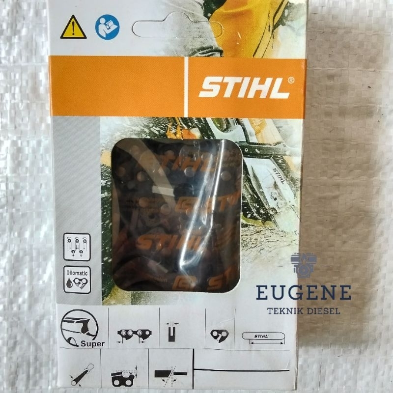 Jual RANTAI POTONG CHAINSAW / SENSO STIHL 38T 22 INCH STIHL NEW ORIGINAL | Shopee Indonesia