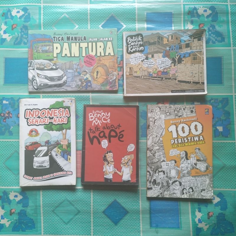 Jual Varian Komik - Kartun; Tiga MANULA Jalan² ke PANTURA, POLITIK SANTUN dalam KARTUN ...