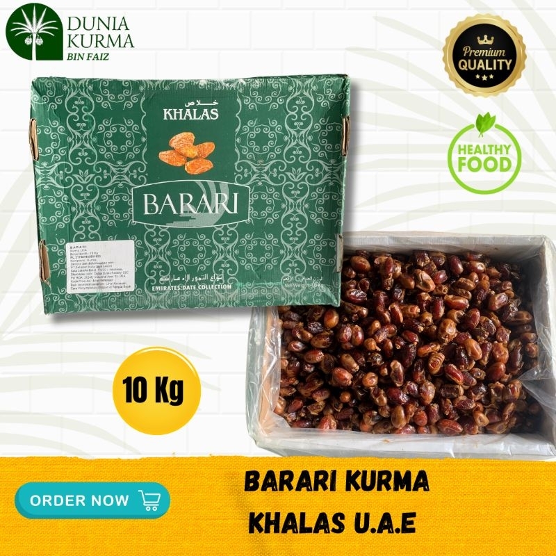 Jual Kurma Barari Khalas 10 Kg UAE | Shopee Indonesia