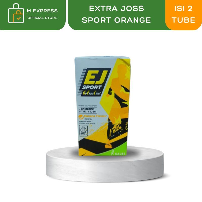 Jual MEGAMART | Extra Joss EJ Sport banana ISI 2 TUBE energy gel pack ...
