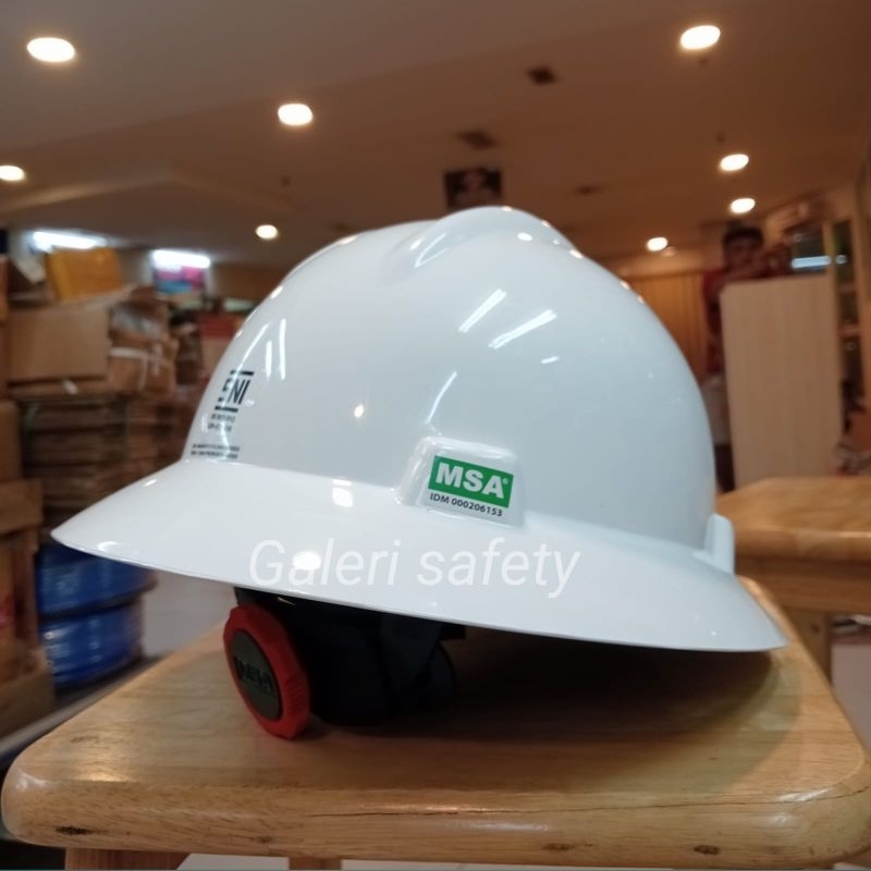 Jual Helm Safety MSA Fullbrim Fastrack Lokal SNI Fast Track Warna Putih ...