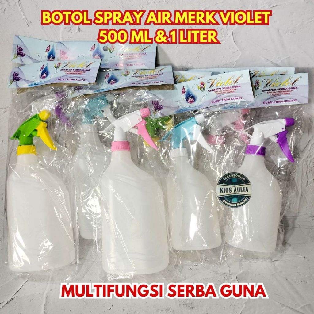 Jual SEMPROTAN SPRAYER 500 ML & 1 LITER VIOLET SEMPROTAN AIR JETSPRAY ...