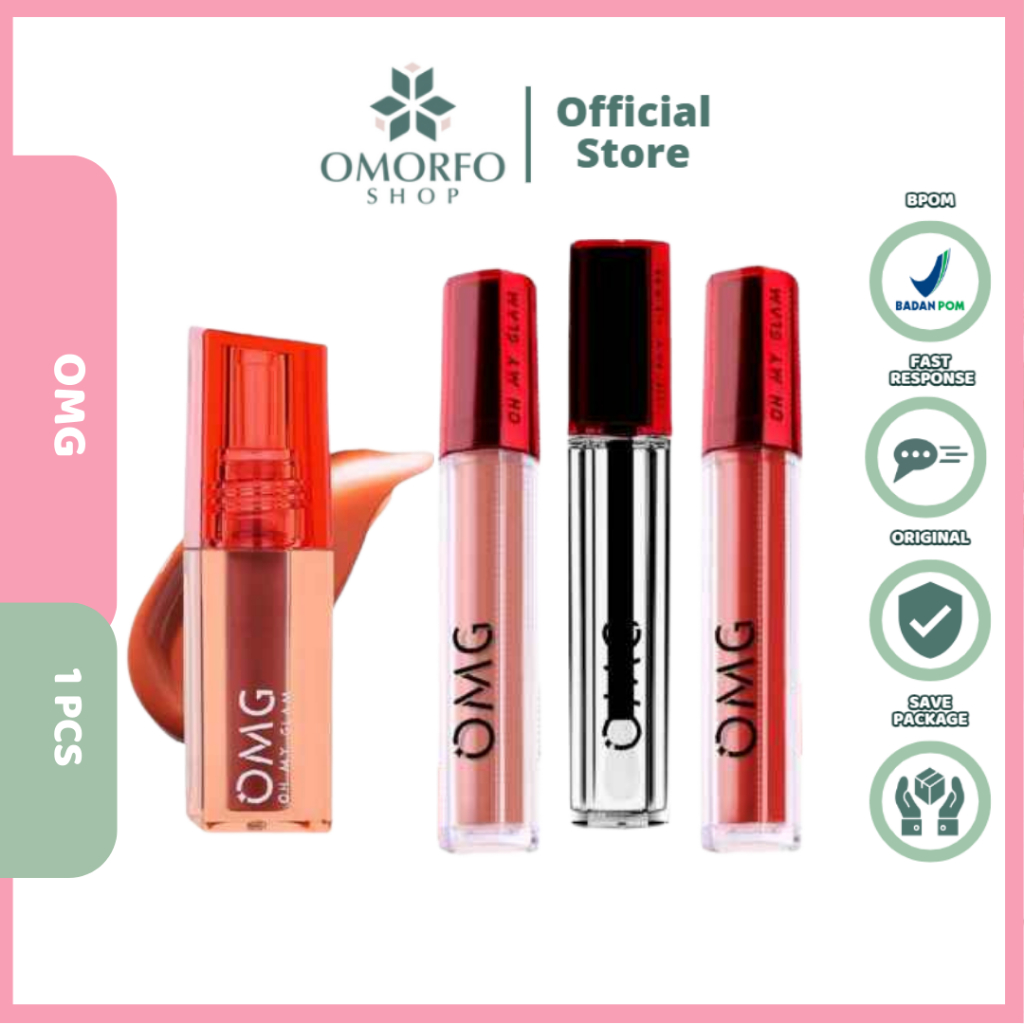 Jual ️Omorfo ️ OMG OH MY GLAM Lip Series | OMG OH MY GLAM Matte Kiss Lip Cream | Oh My Glam ...