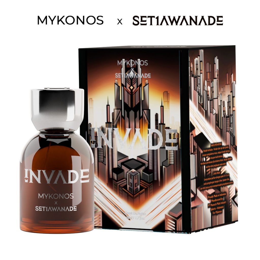 Jual Mykonos x SetiawanAde - Invade Extrait de Parfum 50ml | Shopee Indonesia