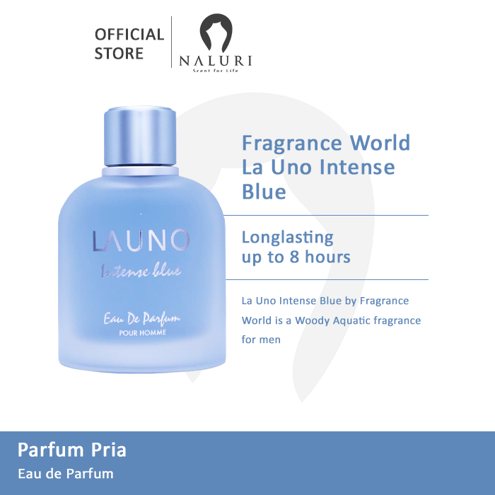 Jual Parfum Original Fragrance World La Uno Intense Blue EDP 100ml ...