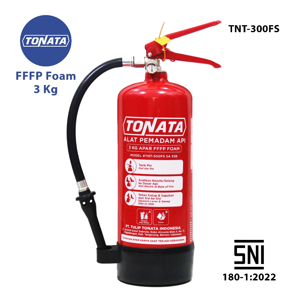 Jual Alat Pemadam Api Tonata SNI / APAR FFFP Foam 3 kg | Shopee Indonesia