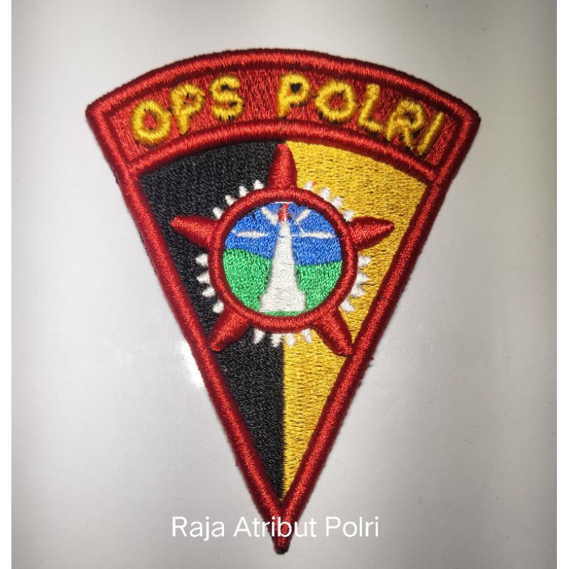 Jual LOGO OPS POLRI BORDIR TIMBUL | Shopee Indonesia