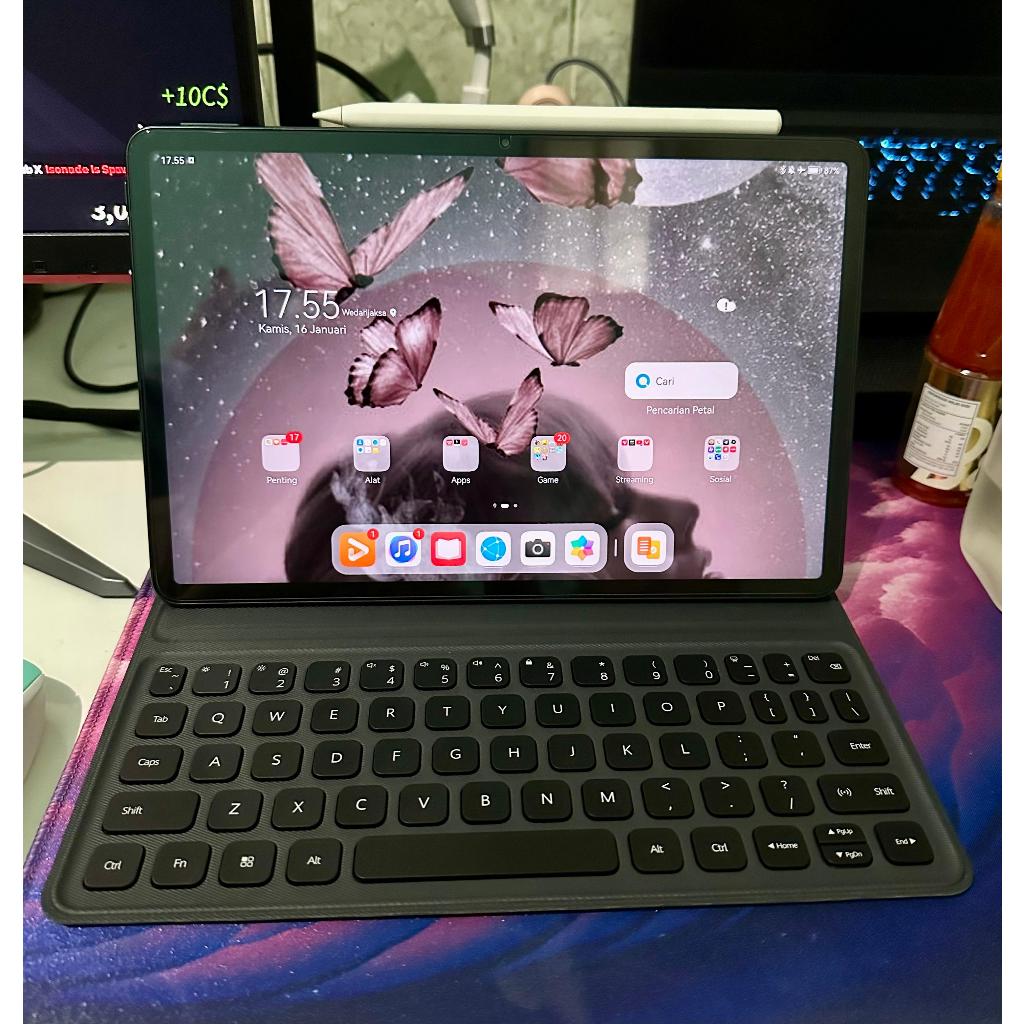 Jual HUAWEI MatePad 11 Tablet (6+64 GB) + M-Pencil + Keyboard + Flip ...