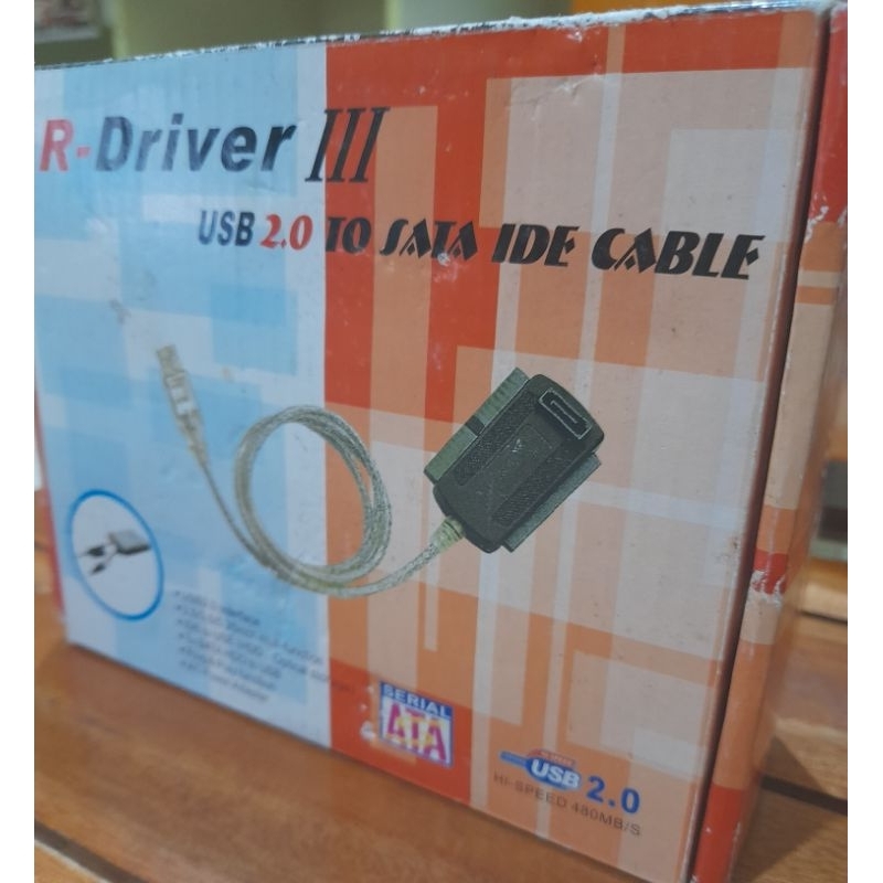 Jual R-DRIVER III Usb 2.0 to sata ide cable | Shopee Indonesia