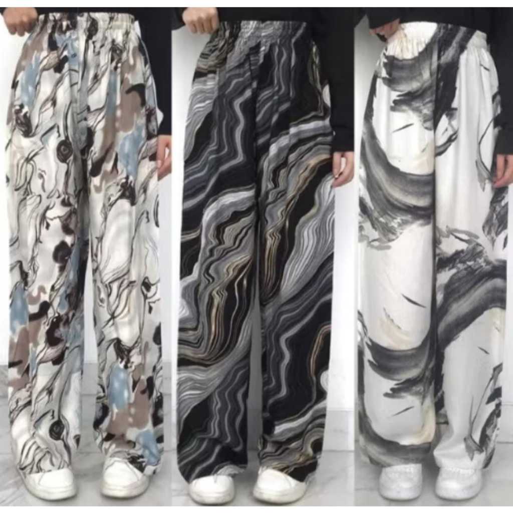 Jual READY STOK) KULOT HOMMY BAHAN VISCO RAYON PREMIUM Kulot motif ...