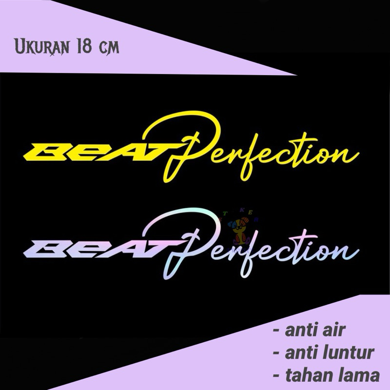 Jual STIKER BEST PERFECTION KANJI JAPAN TEXT STIKER MOTOR VIRAL STICKER ...