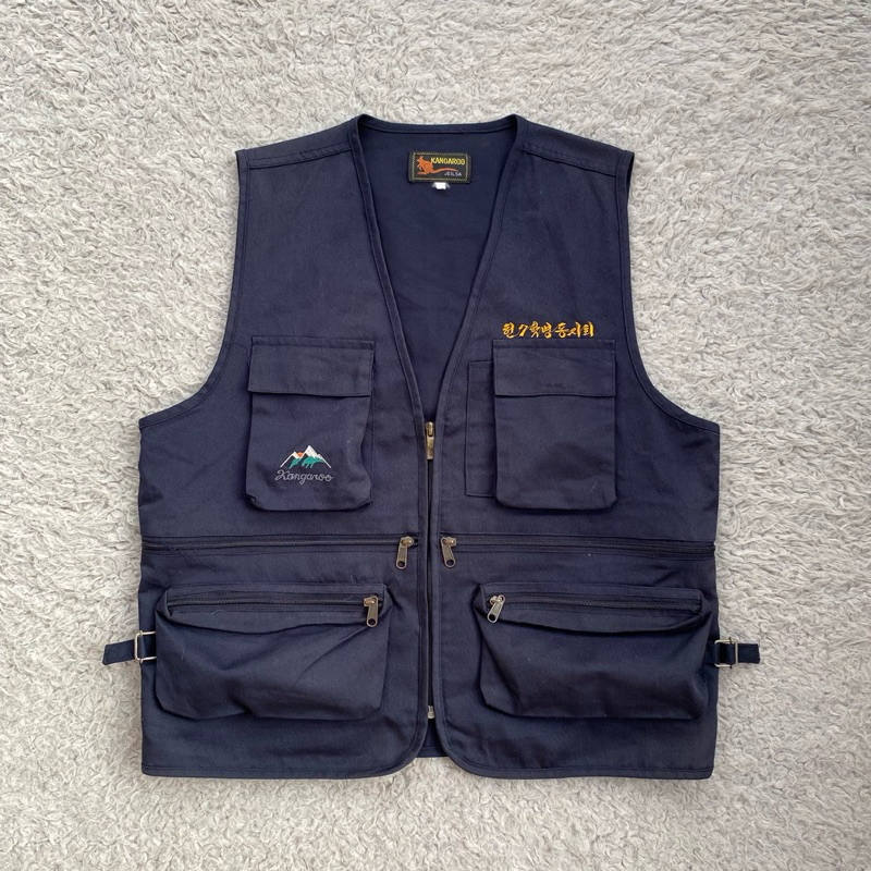 Jual VINTAGE VEST KANGAROO - UTILITY MOUNTAINEER GEAR - vest vintage ...