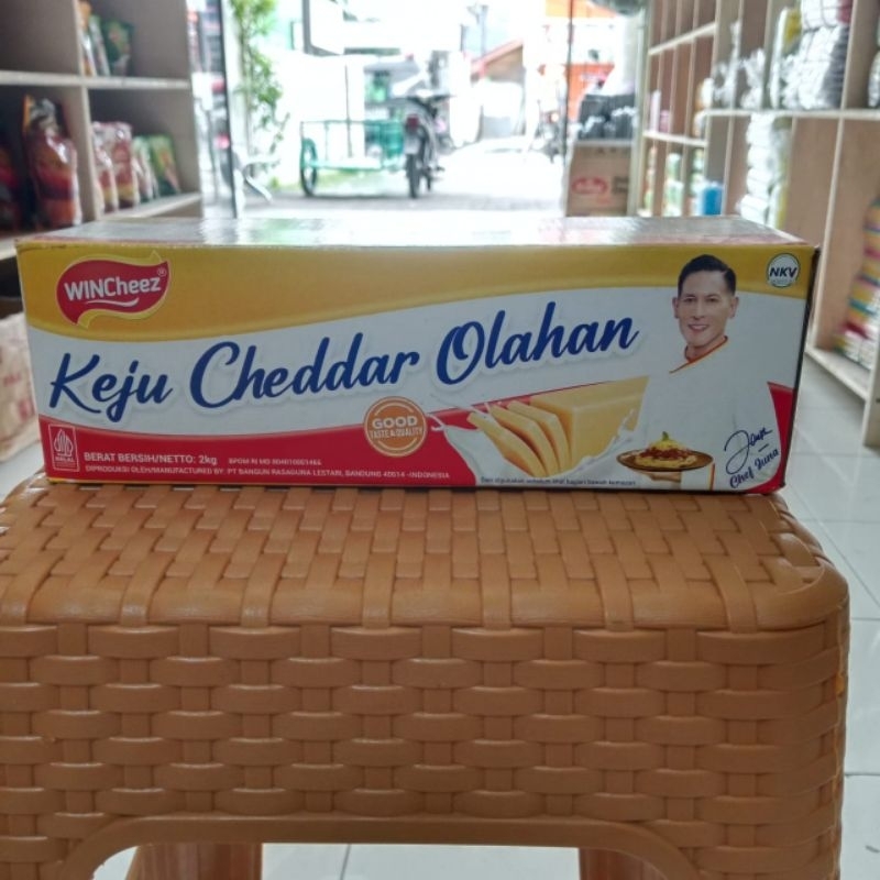 Jual WinCheez keju cheddar2kg -keju Parut cheddar cheddar 1000gr ...