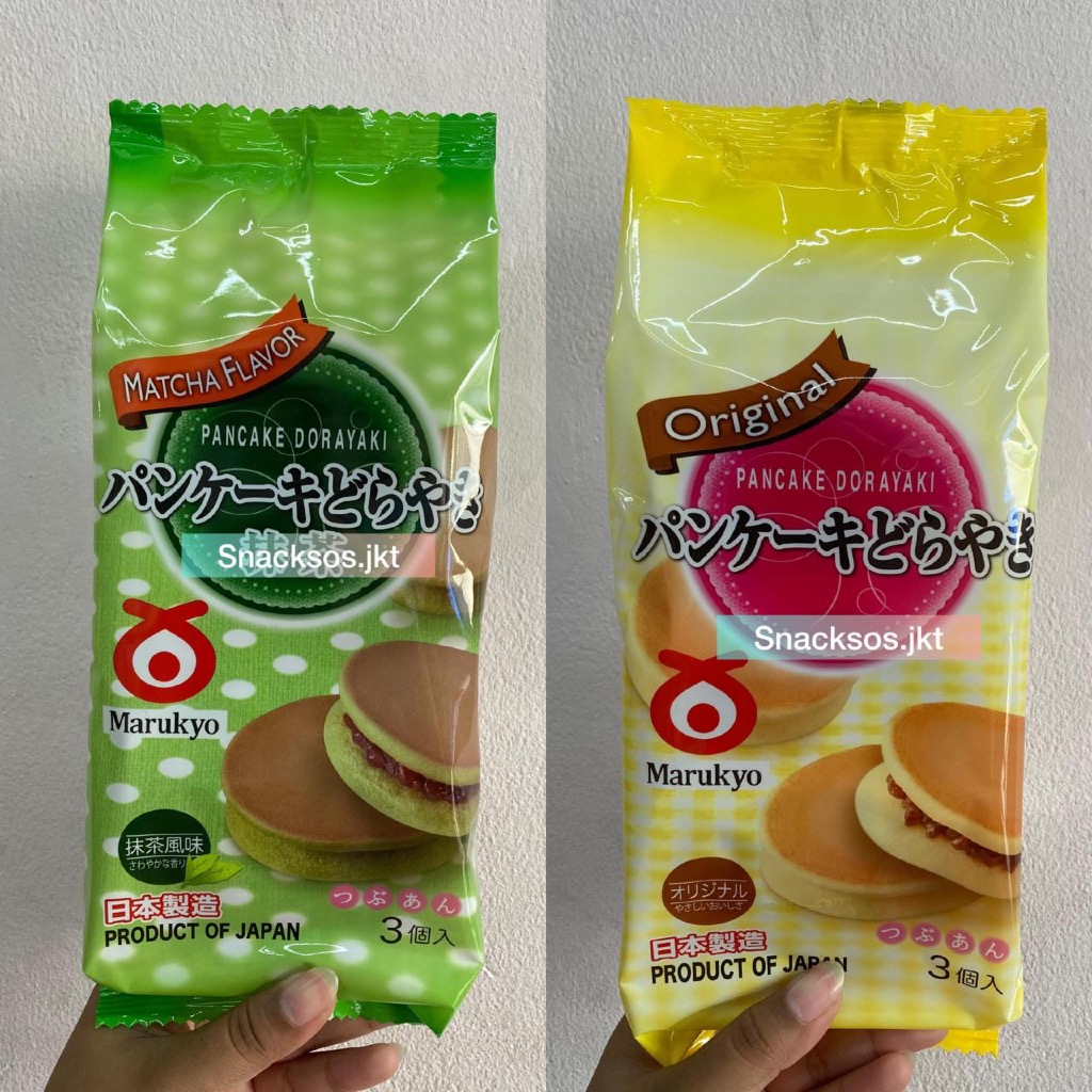 Jual MARUKYO PANCAKE DORAYAKI MATCHA / ⁠MARUKYO PANCAKE DORAYAKI ...