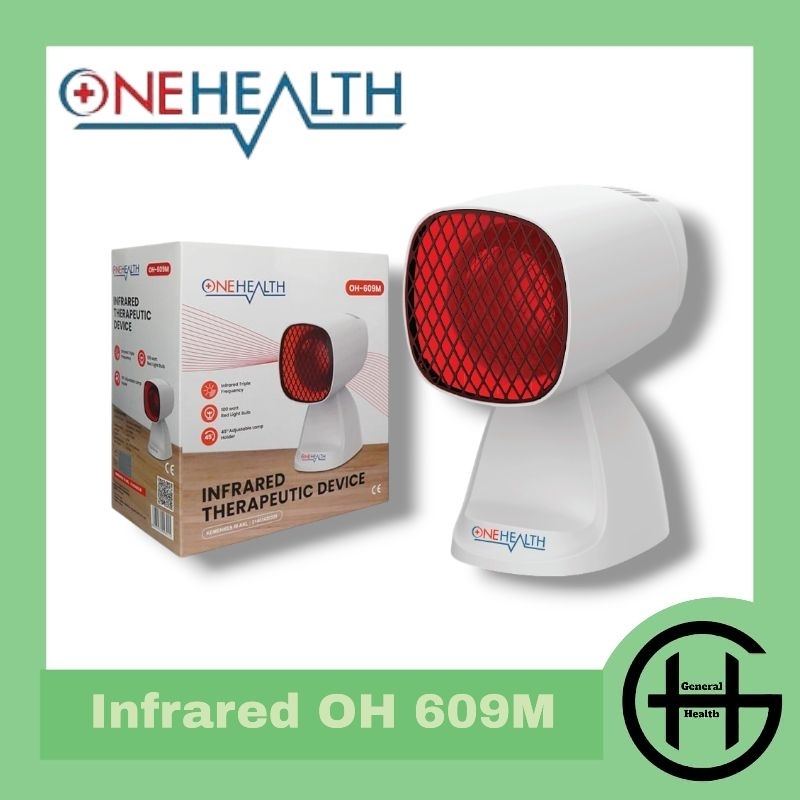 Jual Lampu Infrared OneHealth OH-609M 100 Watt Therapy Infrared ...