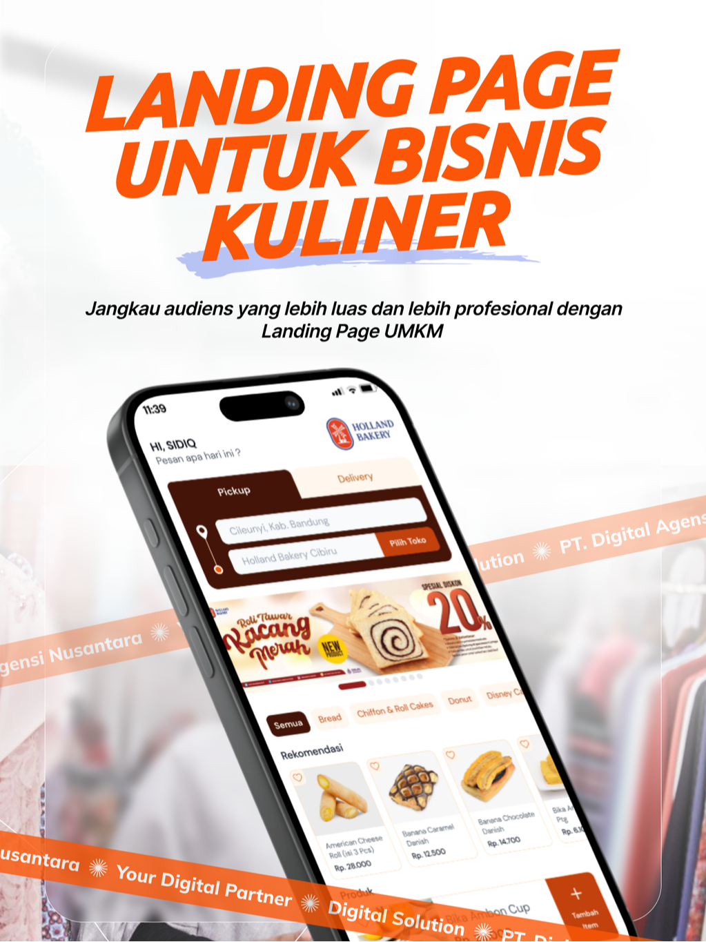 Jual Jasa Pembuatan Website/Landing Page Promosi Makanan dan Minuman ...