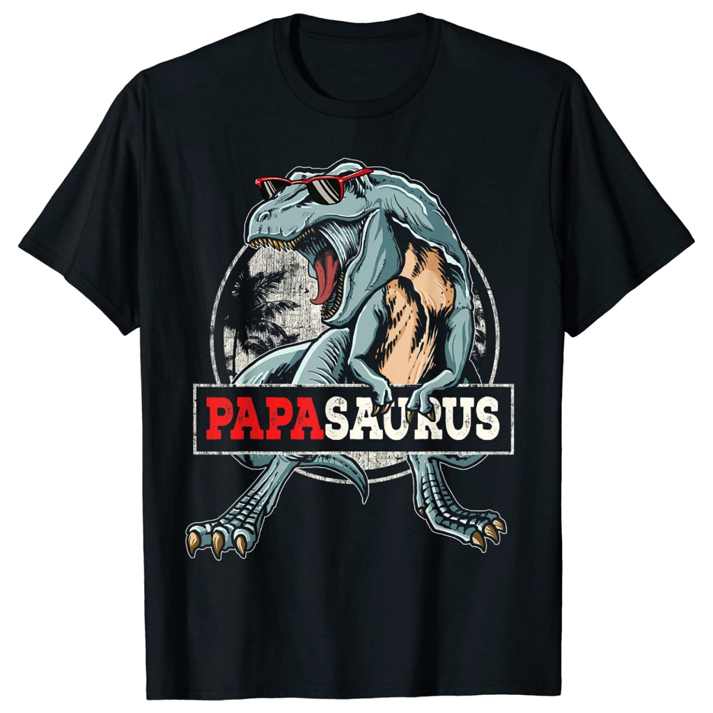 Jual Kaos Keluarga Ayah Papasaurus Dinosaurus T-rex Papa Saurus ...