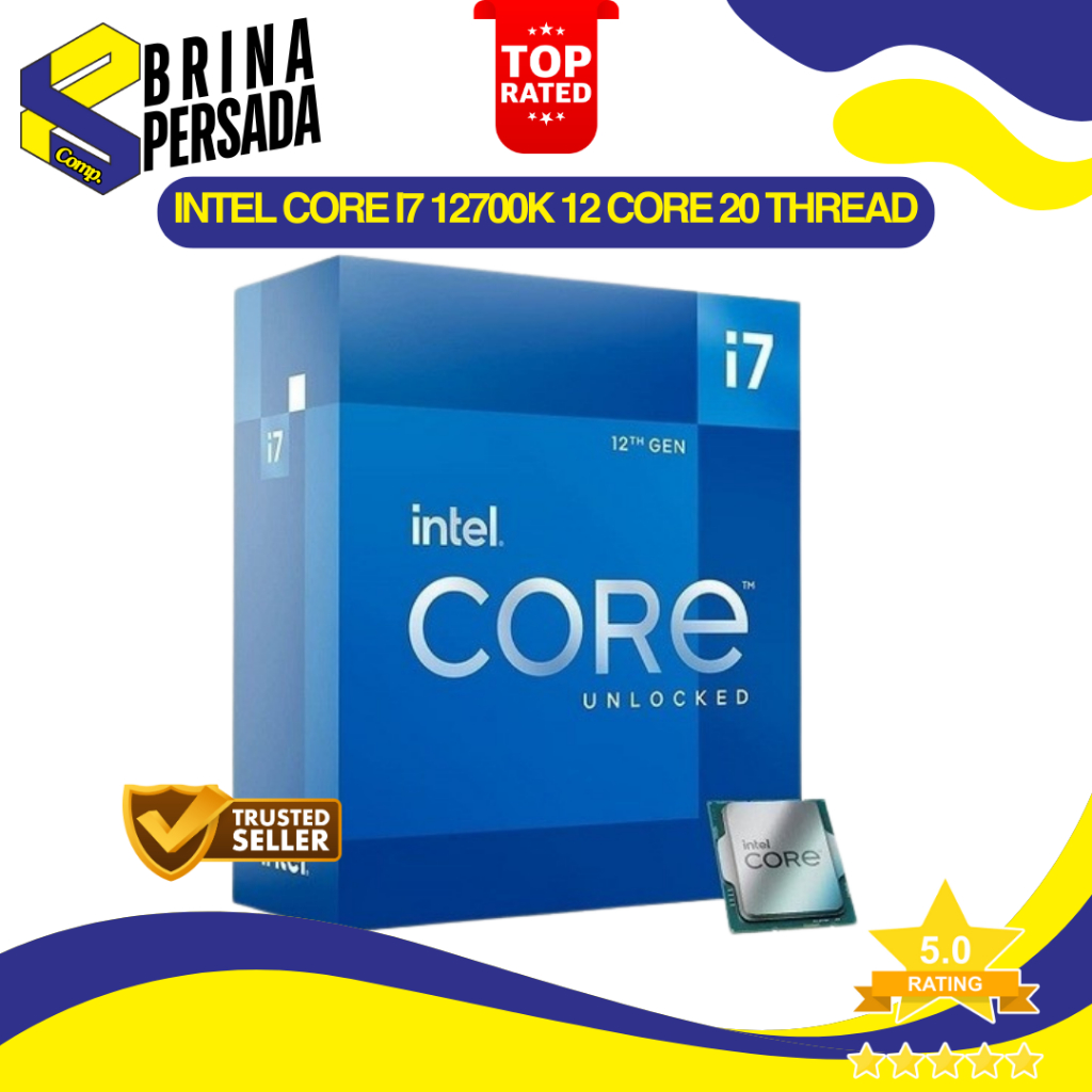 Jual Intel Core i7 12700K 12 Core 20 Thread 12th Gen Alder Lake - LGA1700 | Shopee Indonesia