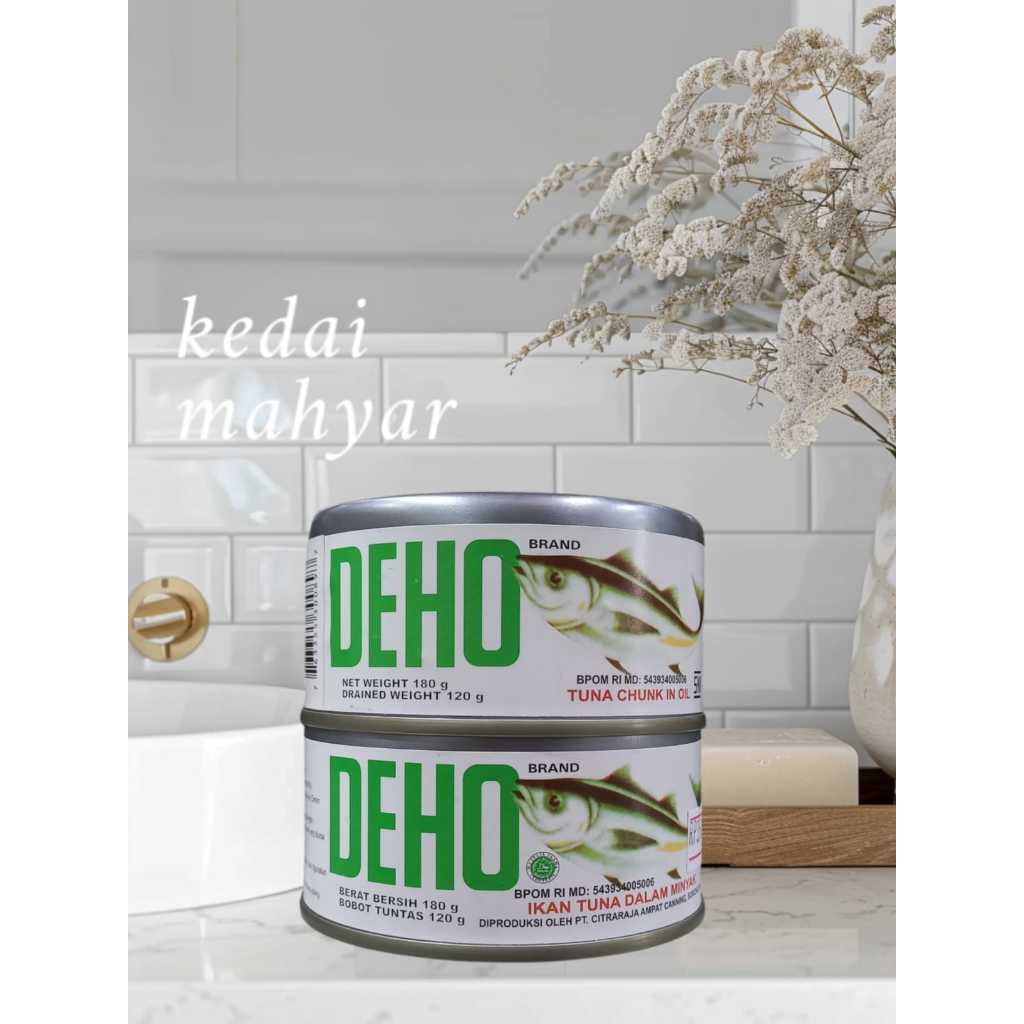 Jual Ikan Tuna Dalam Kemasan Kaleng, Deho, Al Riyan, Mukalla | Shopee ...