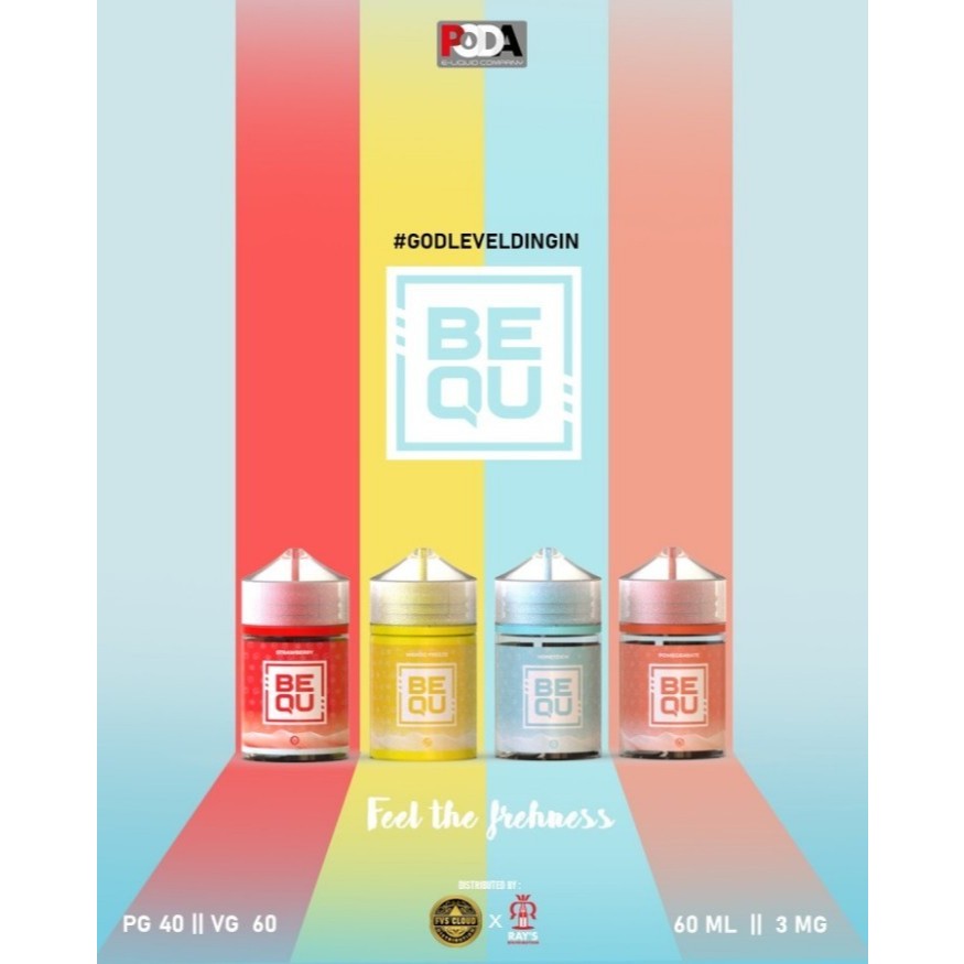 Jual Bequ Fruity Series Freebase 60ml By Poda Liquid Freebase Original ...