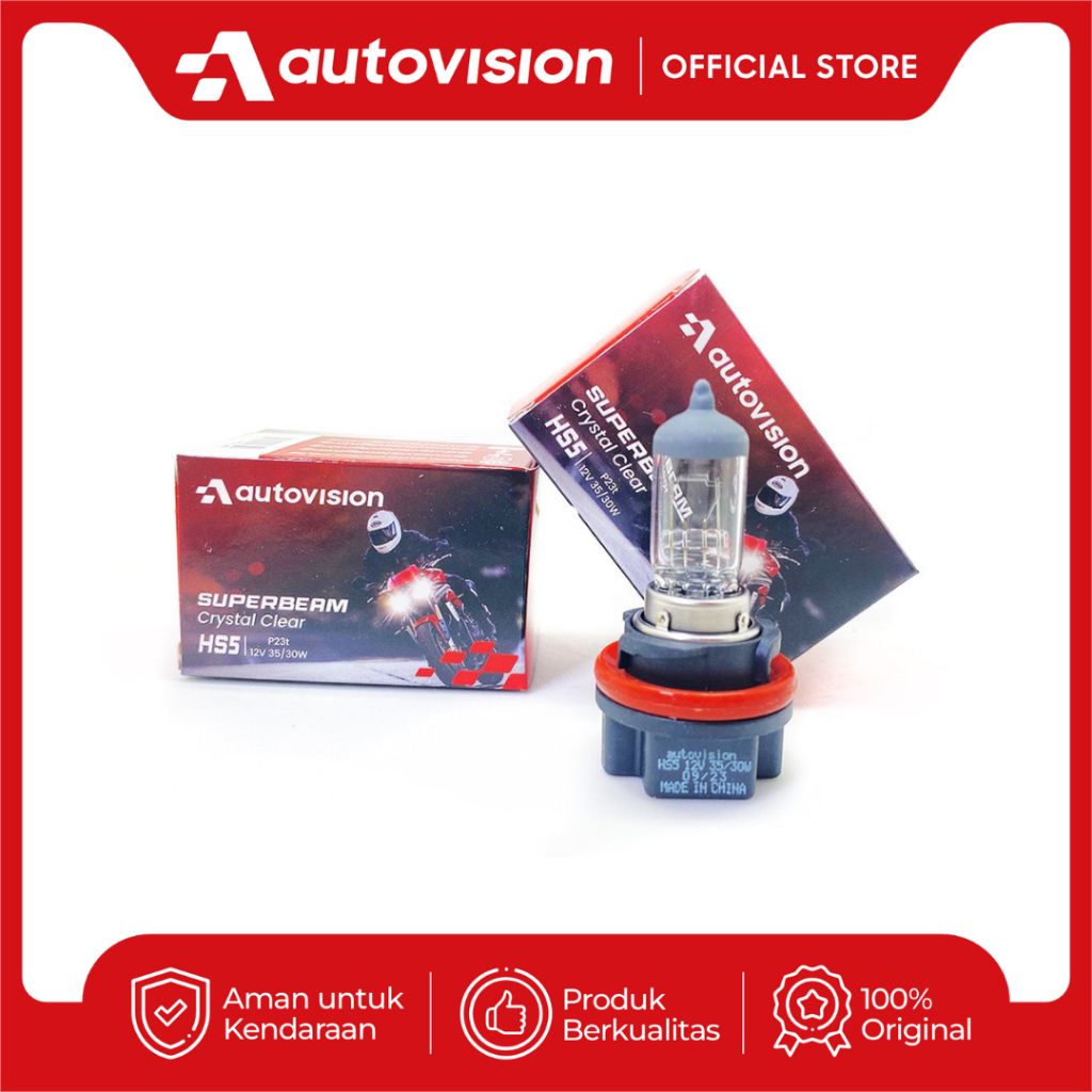 Jual Bohlam HS5 Kuning/Standar Superbeam Crystal Clear 12V 35/30W | Shopee Indonesia