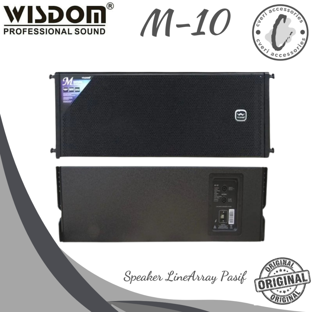 Jual Wisdom M10 Speaker 10" Speaker Line Array Pasif M-10 | Shopee ...