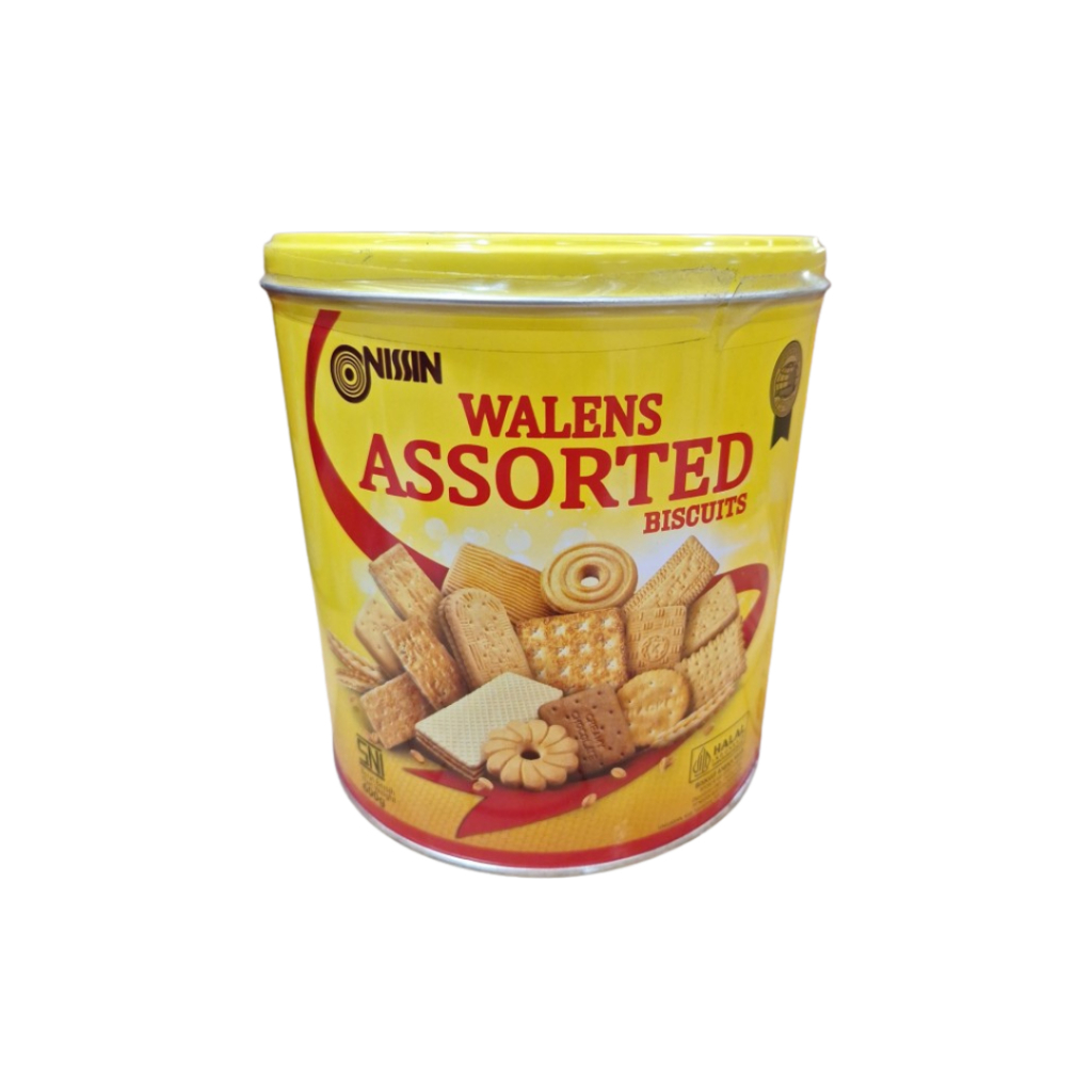 Jual Nissin Walens Biskuit Kaleng Assorted 600 gram | Shopee Indonesia