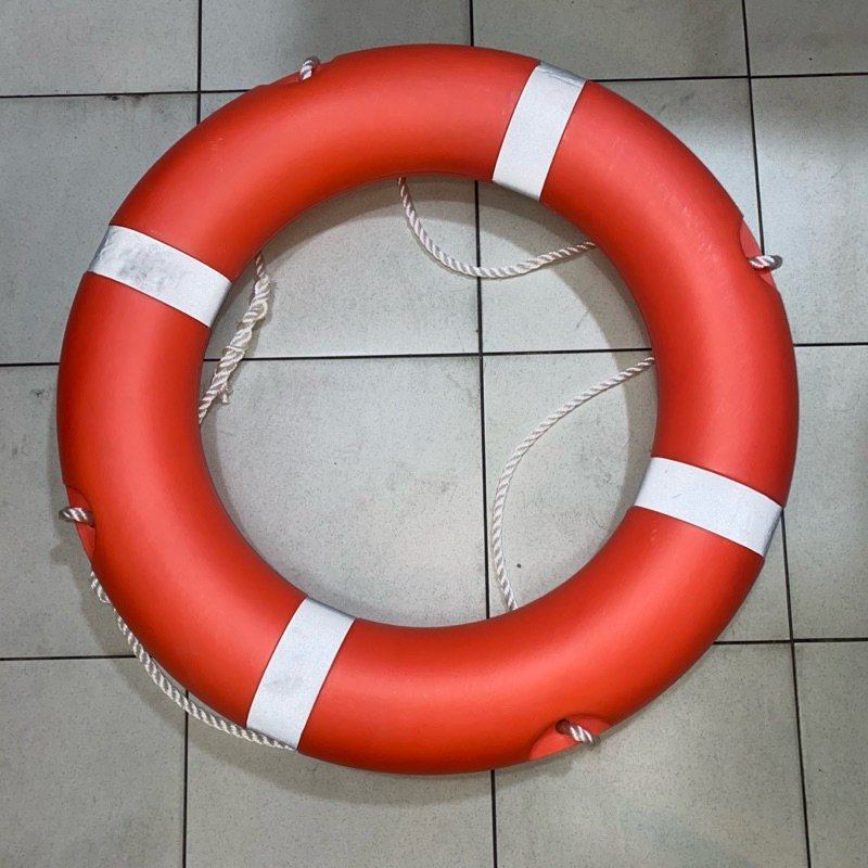 Jual Ring Bouy Fiber / pelampung kapal / RINGBUOY / RING BUOY LIFE BUOY ORIGINAL | Shopee Indonesia