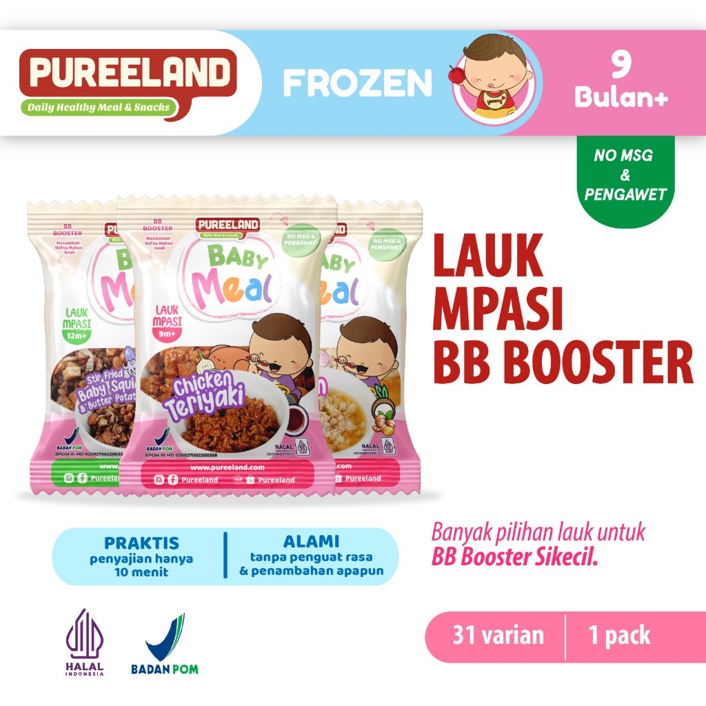 Jual Lauk Mpasi BB Booster / Lauk Frozen Mpasi extra Protein dan Lemak ...