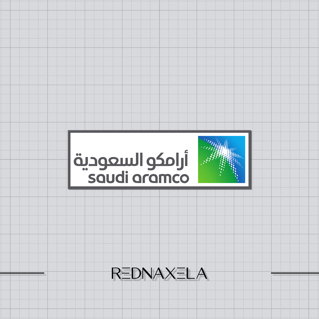 Jual Stiker Vinyl Saudi Aramco - Oil Company Stiker Outdoor Waterproof ...