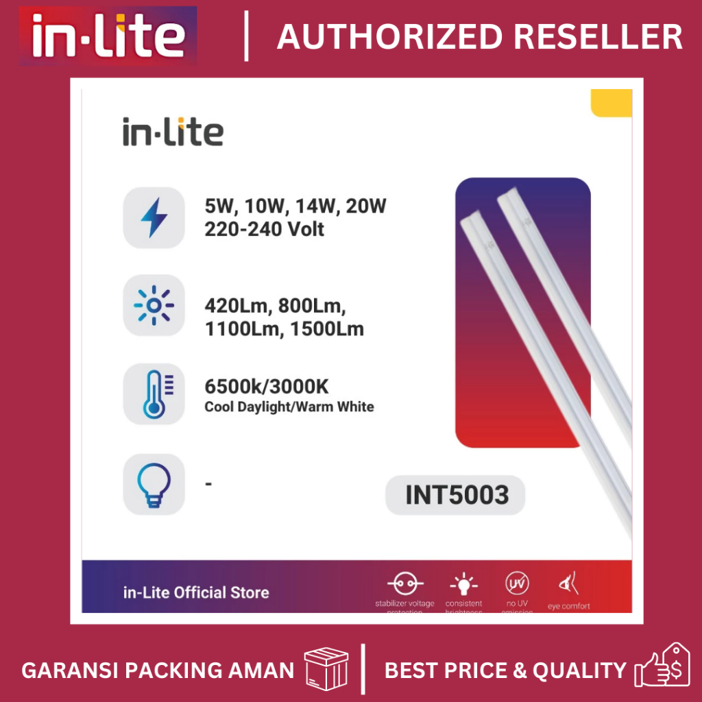 Jual LAMPU TL T5 / T5 TUBE LIGHT / LAMPU T5 NEON / LAMPU T5 LED / T5 ...