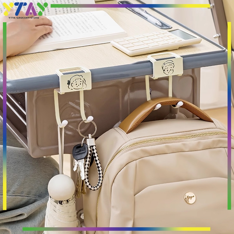 Jual Hook Kait Gantungan Tas Meja Bag Hanger Besi Lipat Portable ...