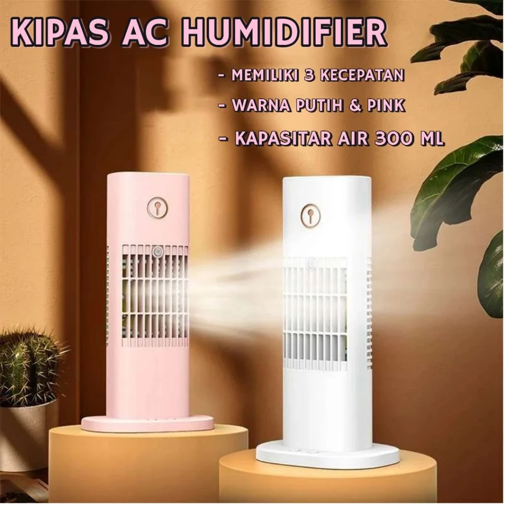 Jual [ Kinmashop ] Kipas Angin Air Cooler D3 / AC Kipas Mini Air Cooler ...