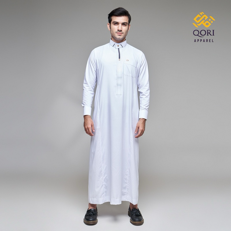 Jual Qori Apparel Jubah / Gamis ABU AYYUB AL ANSHARI (Lengan Manset ...