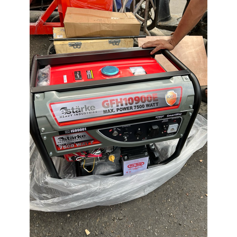 Jual Generator listrik bensin 7500 watt STARKE GFH 10900 E / Genset ...