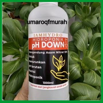 Jual Kemasan 1 Liter pH DOWN 1 Liter dari Asam Nitrat 10% dan Air RO (Reverse Osmosis) untuk ...