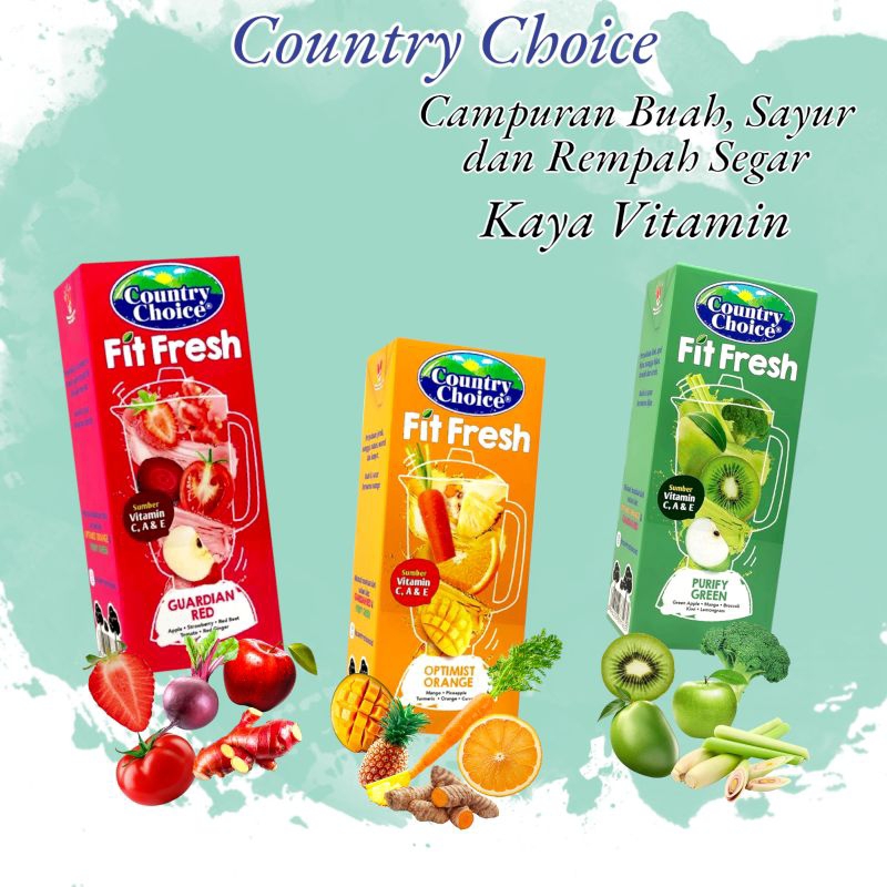 Jual COUNTRY CHOICE FIT FRESH 250 ML | Shopee Indonesia