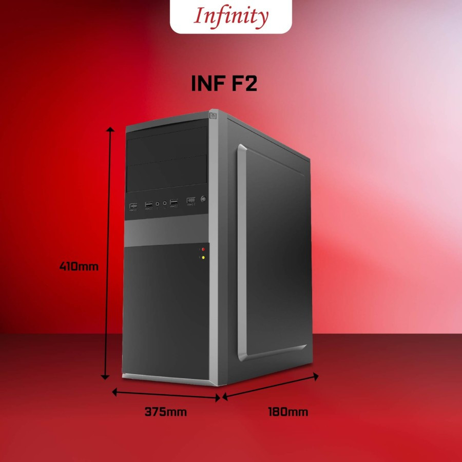 Jual Casing Infinity INF-F2 - ATX Casing With DVD Slot - Infinity F2 ...