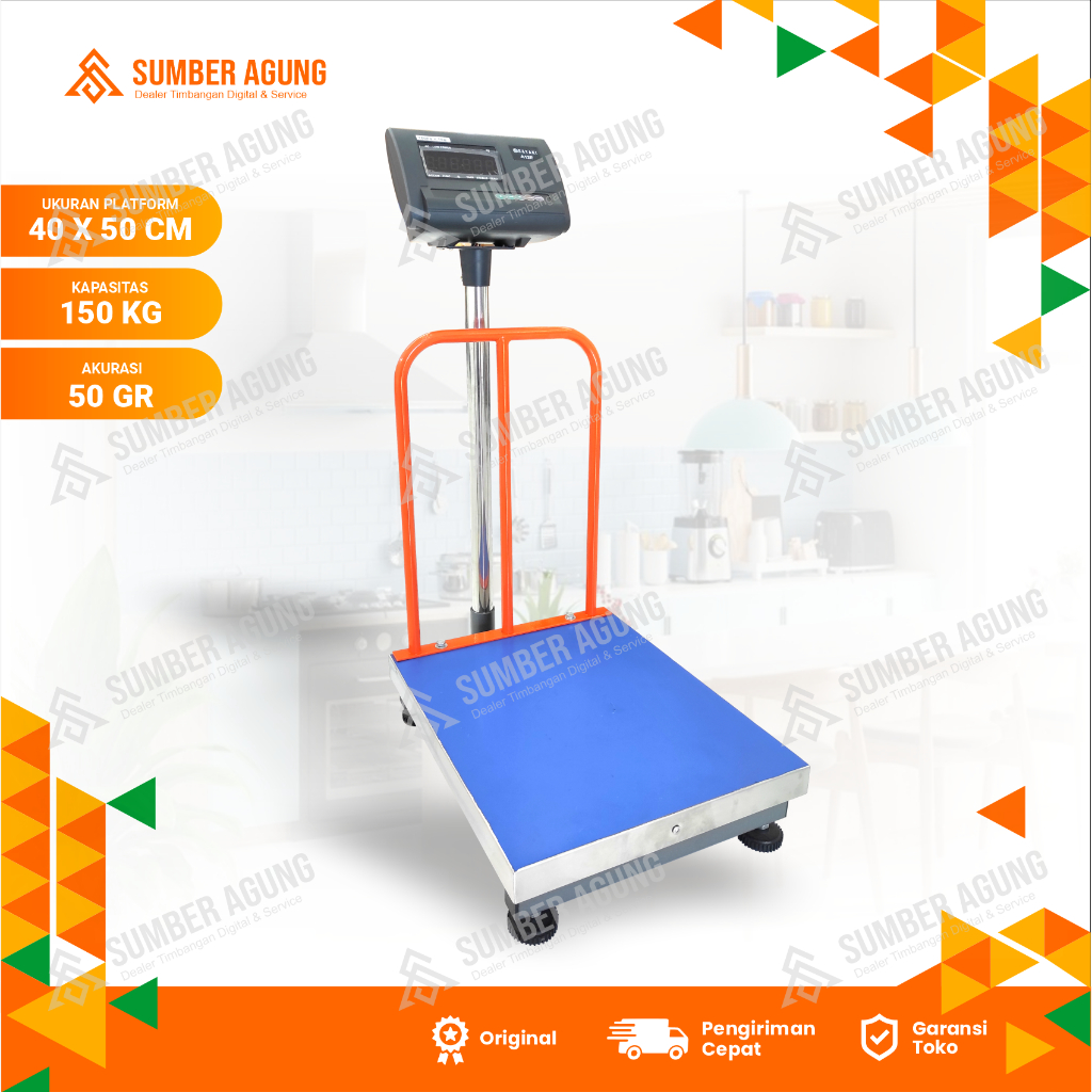 Jual Timbangan Barang Digital 150kg Sayaki A12E | Shopee Indonesia