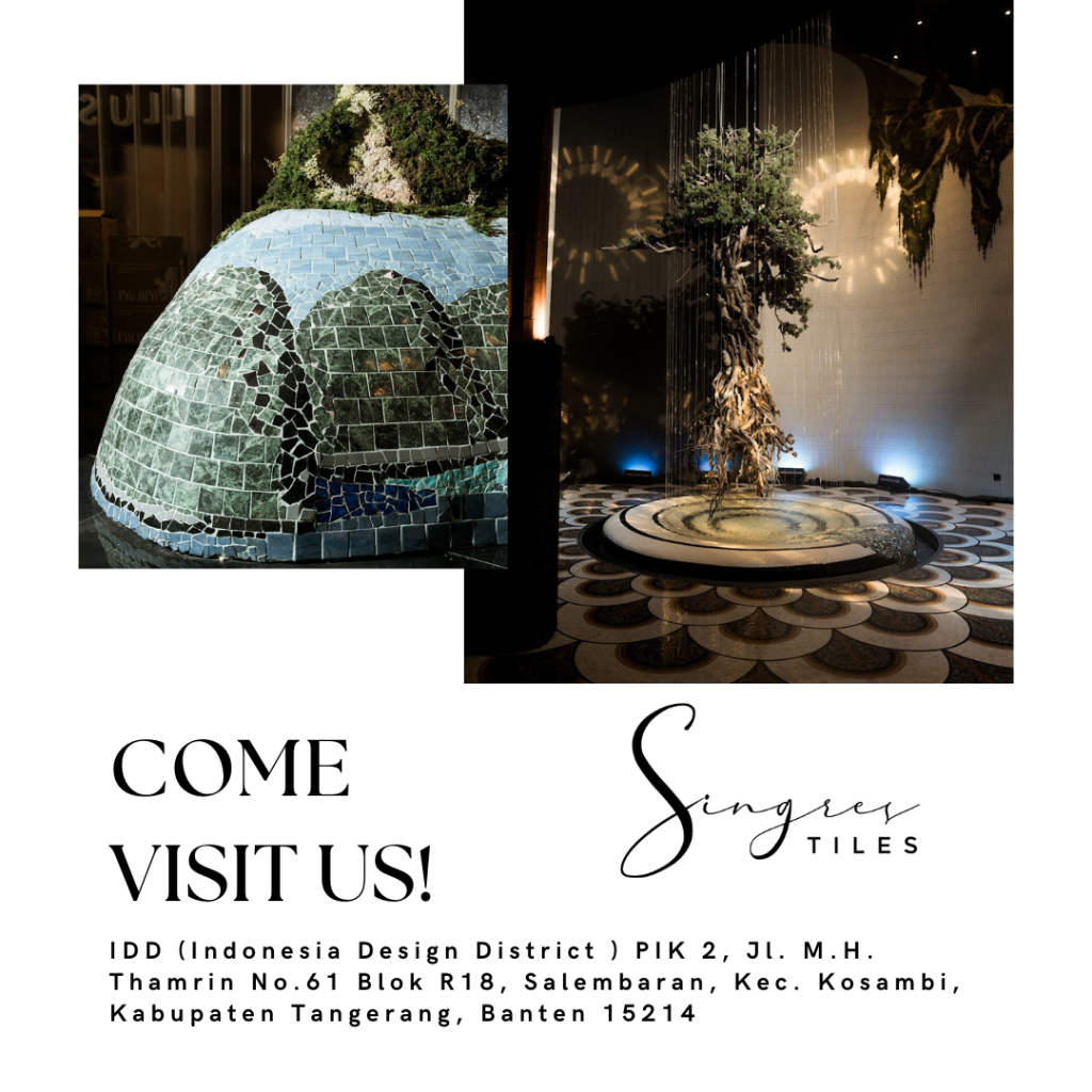 Jual Singres Tiles - Beige Take Mosaic Tiles | Shopee Indonesia