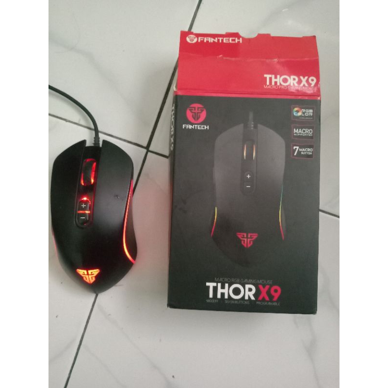 Jual MOUSE FANTECH THOR X9 (second) | Shopee Indonesia