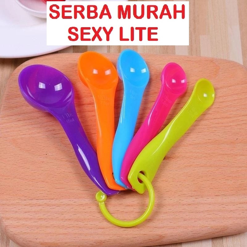 Jual SENDOK TAKAR 5IN1 SET 5 IN 1Measuring Spoon Sendok Ukur Bumbu ...