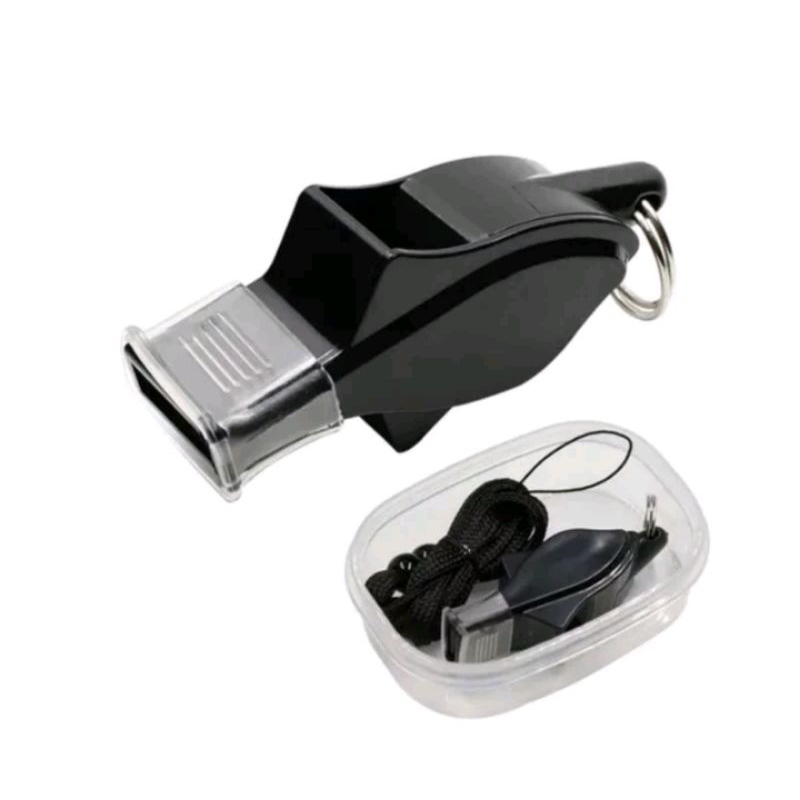 Jual Peluit Dolfin Pro Hitam Free Box Tali Karet CMG / Peluit ...