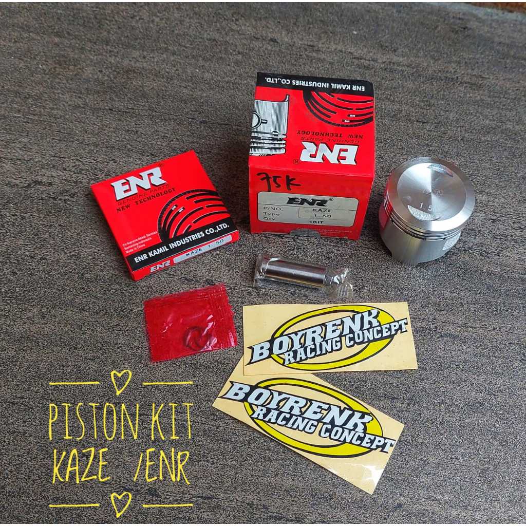 Jual PISTON KIT KAZE R KAZE ZX BLITZ EDGE OS : STD - 0.25 - 0.50 - 0.75 ...